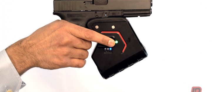 The Identilock won't let you pull the trigger unless your fingerprint ...