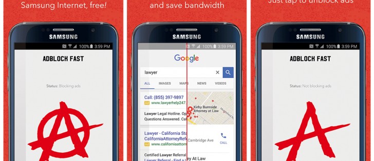 AdBlock Fast for Samsung's Android browser is now back in the Play ...
