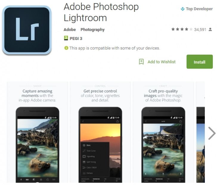 Lightroom on Android now with RAW support - GSMArena blog