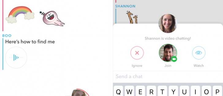 Snapchat gets a big update today, with stickers, audio and video notes ...