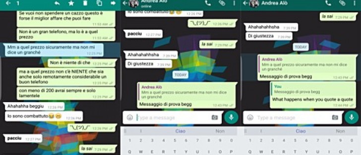 WhatsApp testing quote messages in replies - GSMArena blog