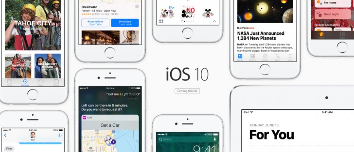 Apple releases public betas for iOS 10 and macOS Sierra - GSMArena.com news