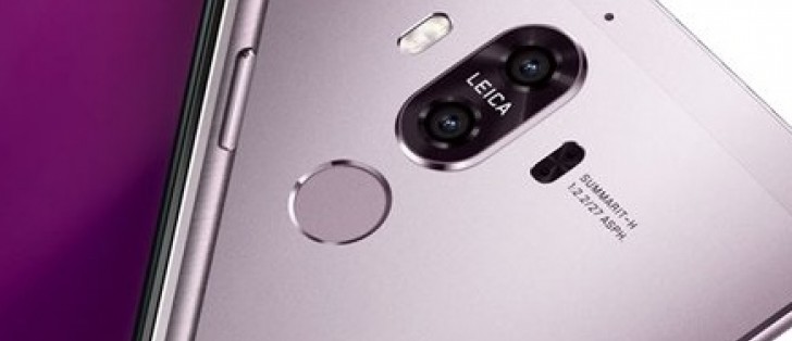 Huawei Mate 9 looking good in purple in what appears to be an official ...