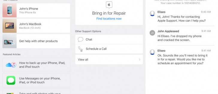 Standalone Apple Support app is launching for iOS - GSMArena blog