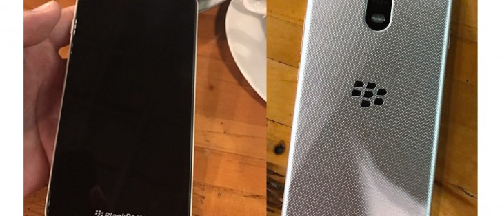 Live photos of an unreleased BlackBerry device surface the internet ...