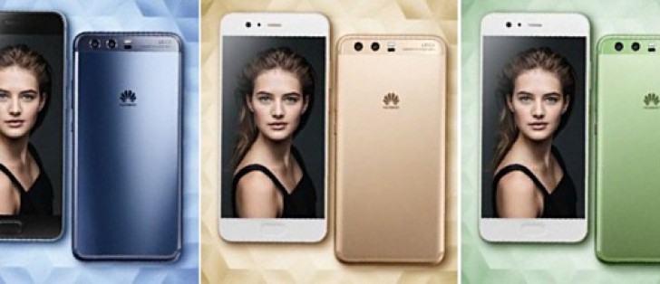 Leak shows Huawei P10 in blue, green, and gold colors - GSMArena.com news