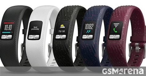 Garmin vivofit 4 activity tracker features always-on color display ...