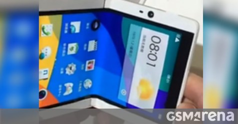 Oppo patents foldable smartphone with a single display - GSMArena.com news