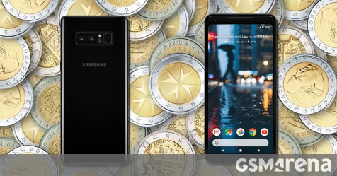 Deals: new Pixel 2 XL for €700, new Galaxy Note8 for €616 (dual SIM) - GSMArena.com news