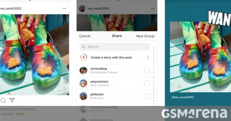 Instagram now lets you share feed posts to Stories - GSMArena.com news
