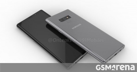 Samsung Galaxy Note9 design leaks through CAD-based renders and video ...