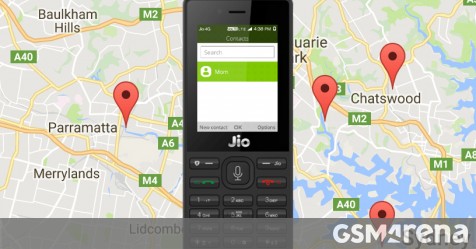 Reliance JioPhone gets Google Maps with the latest firmware update ...