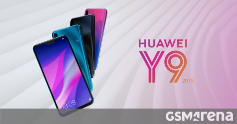 Huawei Y9 (2019) goes official with two cameras on each side - GSMArena ...