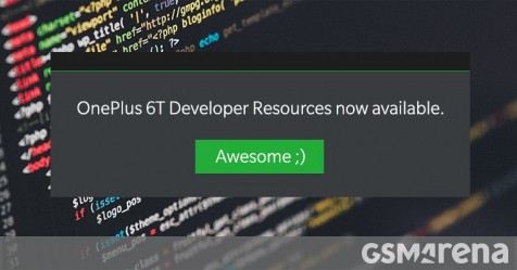 OnePlus releases the kernel source code for the 6T - GSMArena.com news