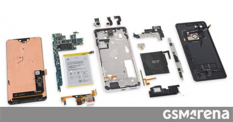 Google Pixel 3 XL teardown reveals Samsung-made screen, loads of glue ...