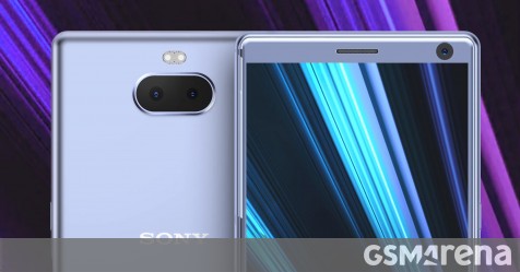 Sony Xperia XA3 renders show dual camera on the back, 3.5mm jack on top ...