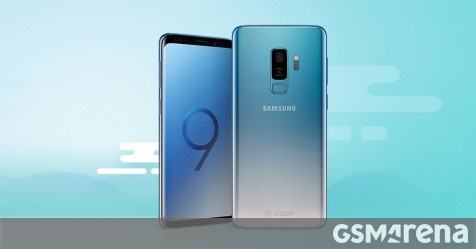 Samsung Galaxy S9 and S9+ get gradient Ice Blue paint job - GSMArena ...