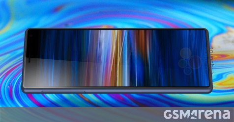 Sony Xperia XA3 product images show a 21:9 screen, just like the XZ4 ...