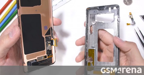 Samsung Galaxy S10 teardown reveals the ultrasonic FP reader, a beefy ...