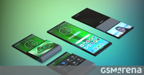 Lenovo patents vertically foldable phone - GSMArena.com news