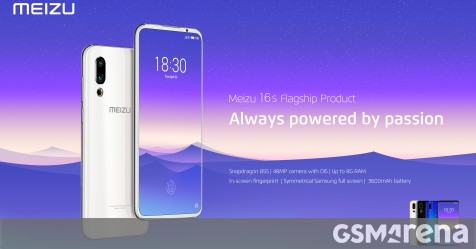 Meizu 16s unveiled with Snapdragon 855 and 48MP dual camera setup - GSMArena.com news