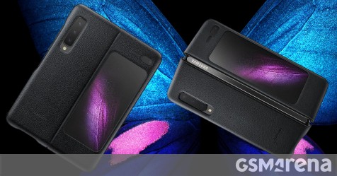 Here's the official Samsung Galaxy Fold leather case - GSMArena.com news