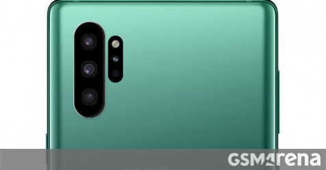 Here's what the Galaxy Note10's rear camera arrangement might look like ...