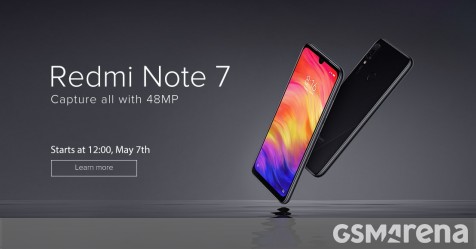 Xiaomi is officially launching the Redmi Note 7 in the UK - GSMArena ...