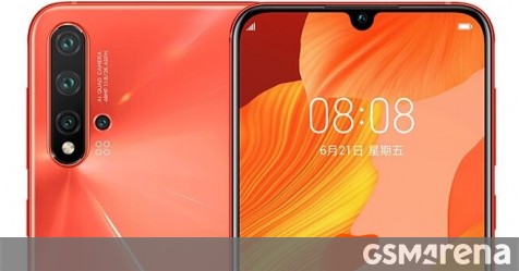 Huawei nova 5 Pro images show off quad camera and a waterdrop notch display - GSMArena.com news