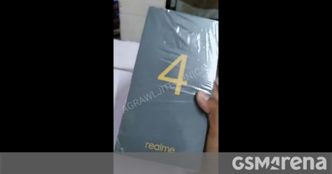 Realme 4 retail box pictured - GSMArena.com news