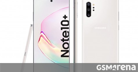 Here's the Galaxy Note10+ in Aura White - GSMArena.com news