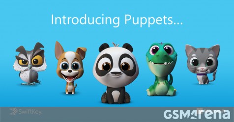SwiftKey adds new animated Puppets in latest Android beta - GSMArena ...