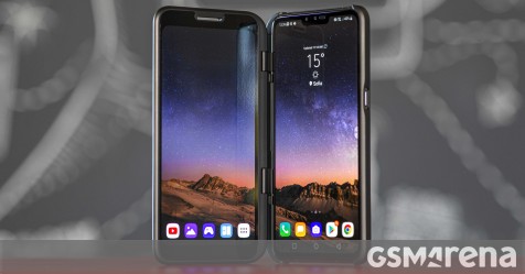 LG V50 ThinQ 5G with LG Dual Screen hands-on - GSMArena.com news