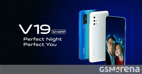 vivo V19 coming on March 10 with a punch hole in the display, 48MP quad ...