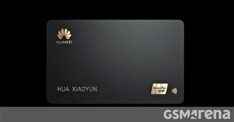 Huawei card unveiled, because Apple has one - GSMArena.com news