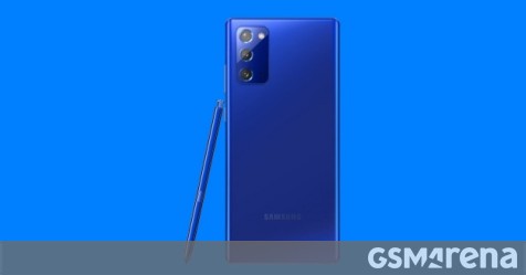 Samsung Galaxy Note20 in Mystic Blue up for pre-booking in India ...