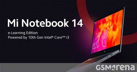 Xiaomi announces the Mi Notebook 14 e-learning edition - GSMArena.com news