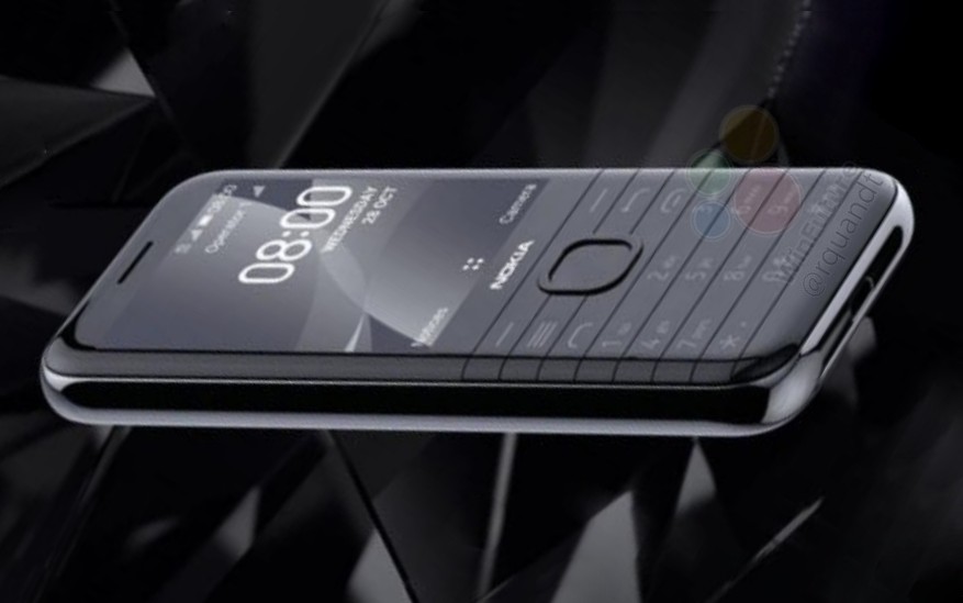 Nokia 8000 4G image and key features leak: 2.8" screen, S210 chipset ...