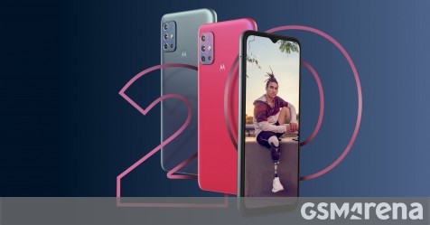 Motorola Moto G20 official with 90Hz display and 5,000mAh battery ...
