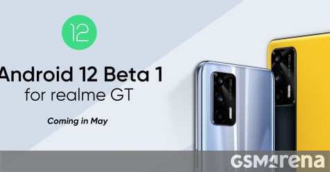 Realme GT gets Android 12 Beta 1 this month - GSMArena.com news