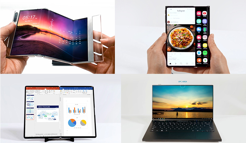 Samsung showcases several foldable displays ahead of SID 2021 ...