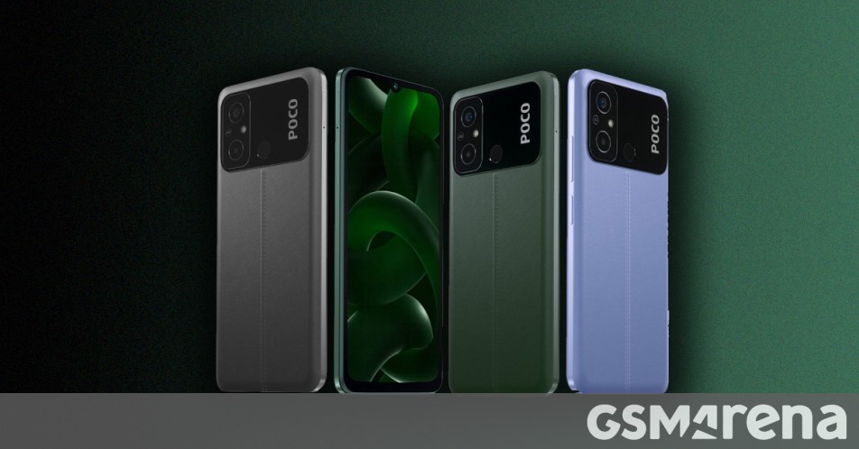 Poco C55 official with Helio G85 and 50MP main cam - GSMArena.com news