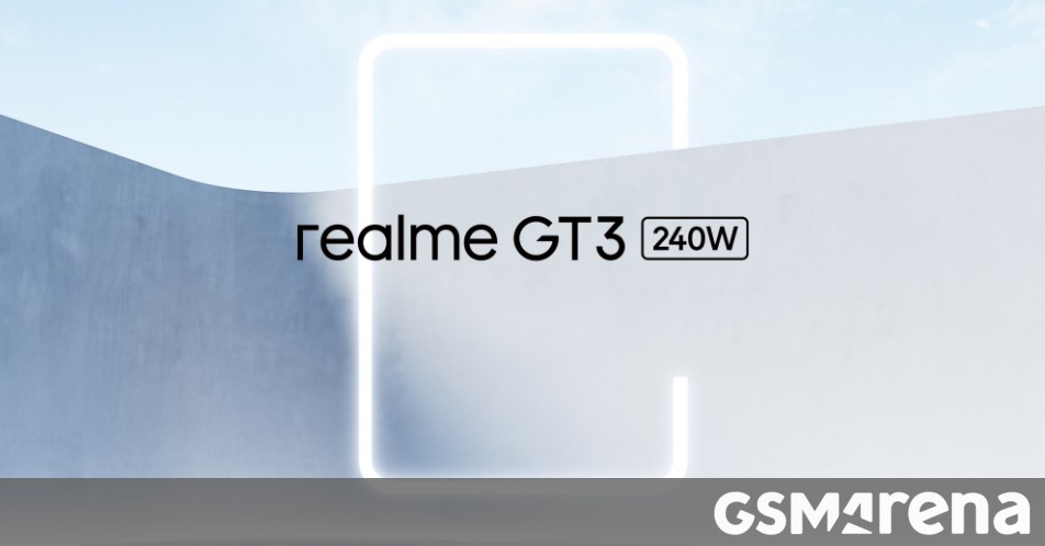 Realme GT3 with 240W charging is arriving on February 28 - GSMArena.com ...