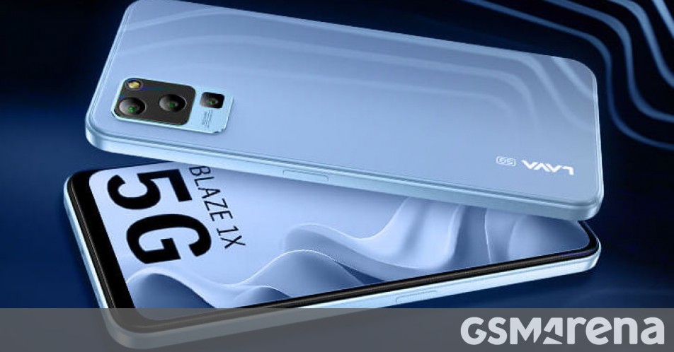 Lava Blaze 1X 5G quietly gets official with 6.5-inch screen, 50 MP main camera - GSMArena.com news