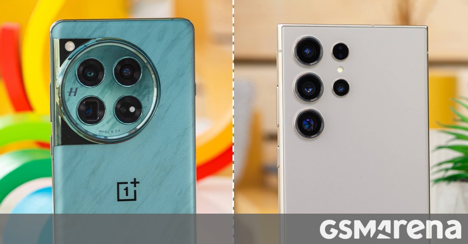 OnePlus 12 vs. Samsung Galaxy S24 Ultra - GSMArena.com news