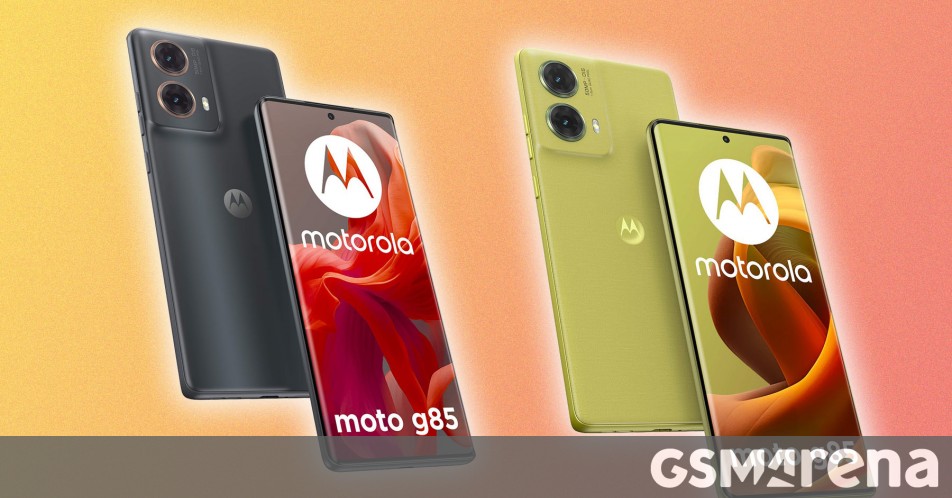Moto G85 leaks in new renders ahead of launch - GSMArena.com news