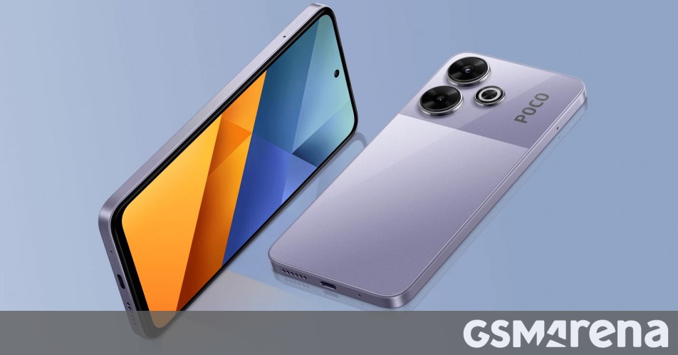 Poco M6 4G listed with familiar specs and design - GSMArena.com news