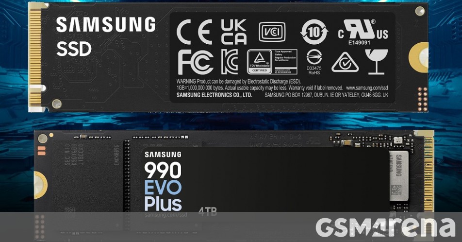 Samsung unveils 990 EVO Plus SSD, which is 50% faster than the regular ...