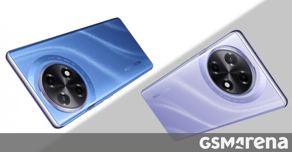 Tecno Camon 30S arrives with Helio G100, curved 6.78" display and a ...