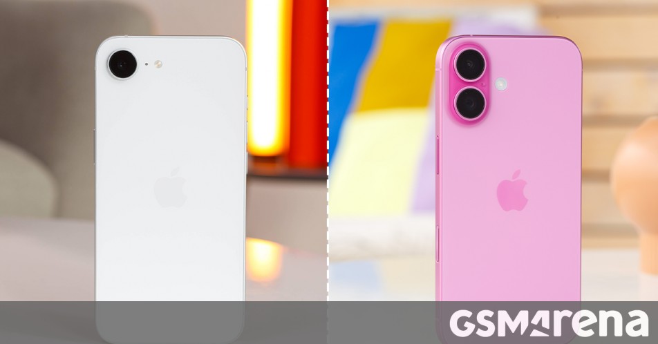 Apple iPhone 16e vs. iPhone 16 - GSMArena.com news